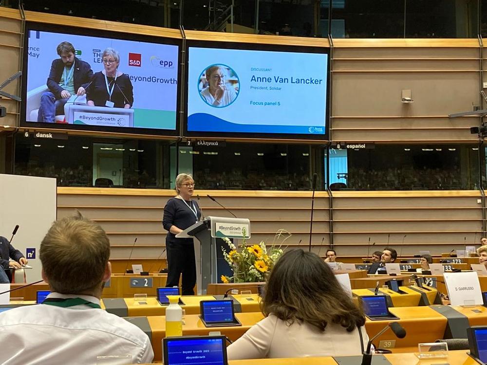 SOLIDAR at the Beyond Growth Conference 2023 – How to build a socio ...