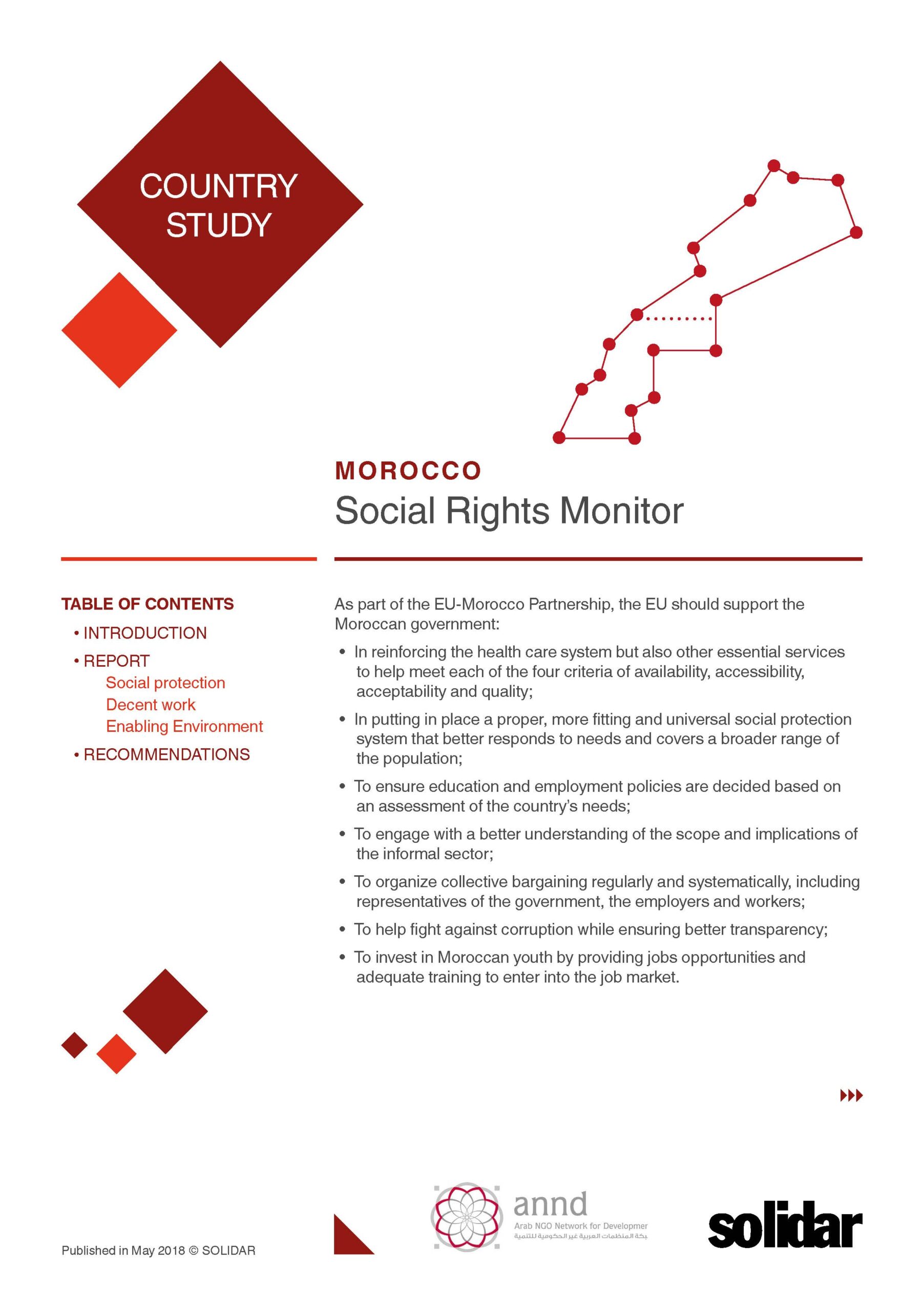 Social Rights Monitor - Morocco - solidar.org