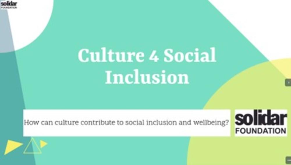 Education Policy Pill: Culture for Social Inclusion. How can culture ...