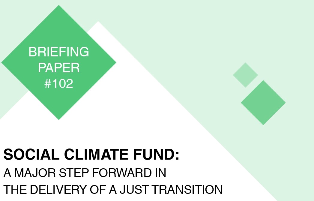 Briefing Paper 102 - Social Climate Fund - solidar.org
